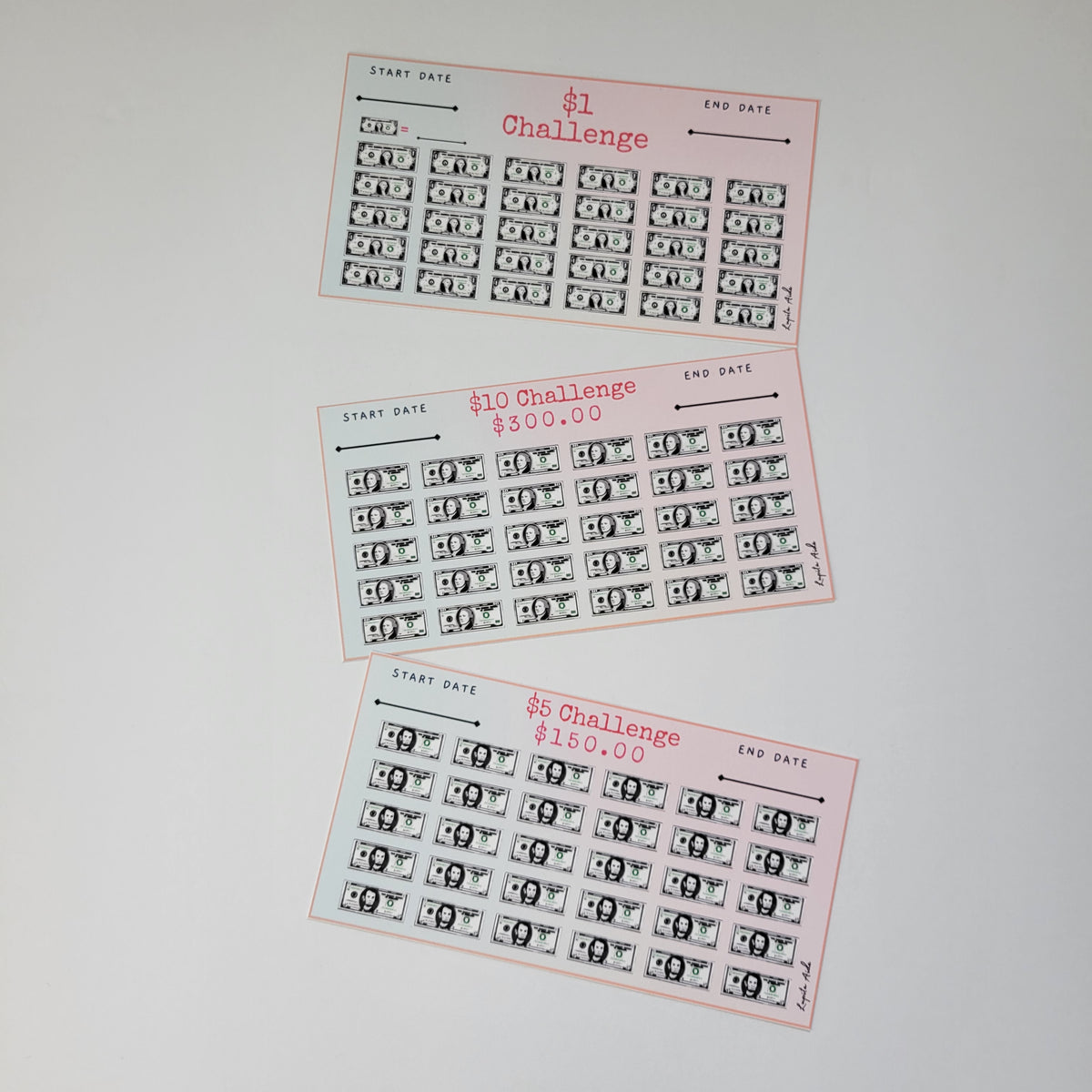 $1 , $5 , & $10 SAVINGS CHALLENGE – Lupita's-Sticky-Shop