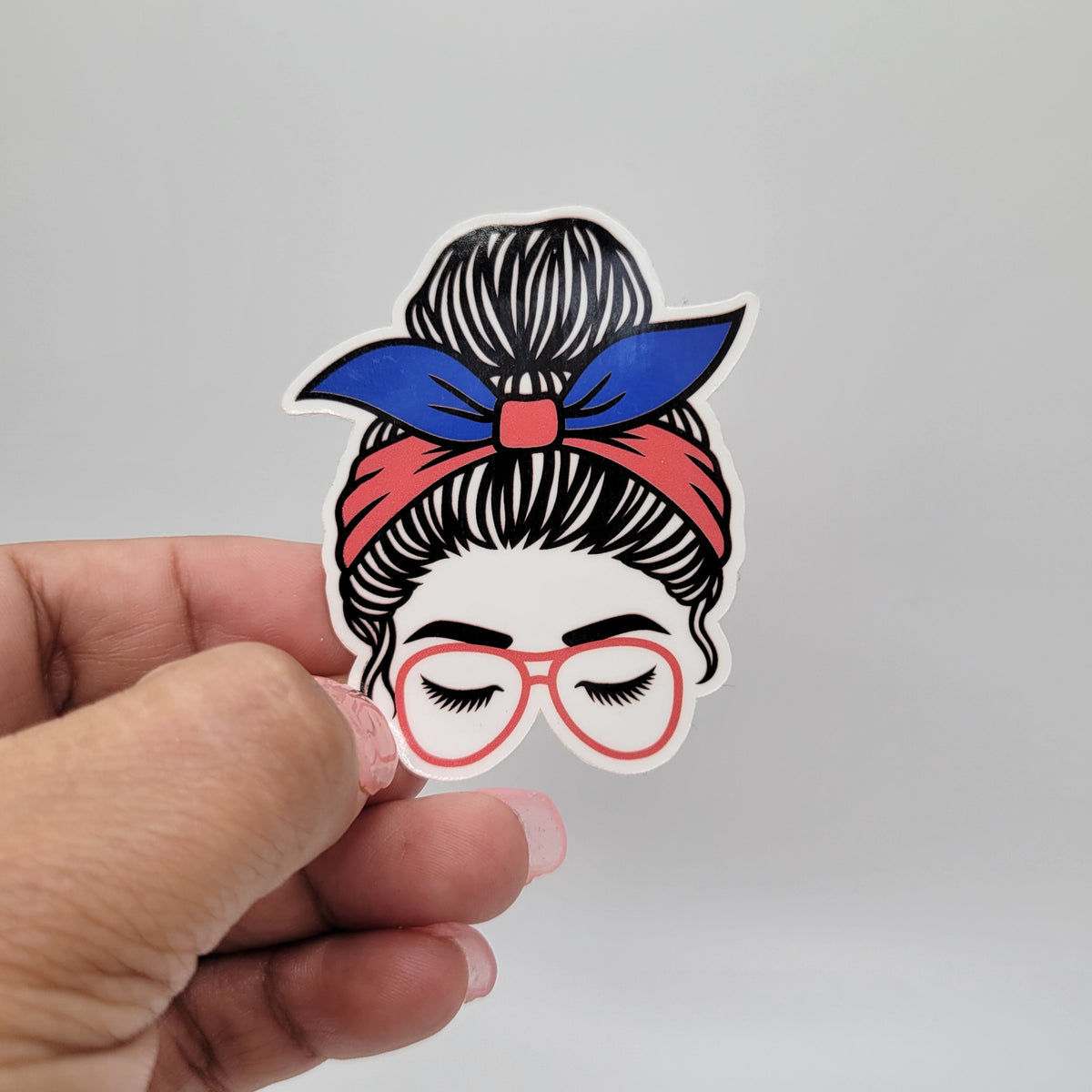 Bun Girl 4TH of July Vibe – Lupita's-Sticky-Shop